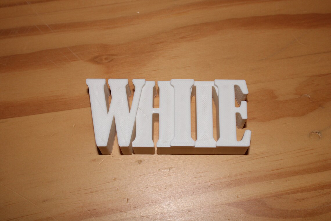 3D Printed Word/name Blocks - Etsy