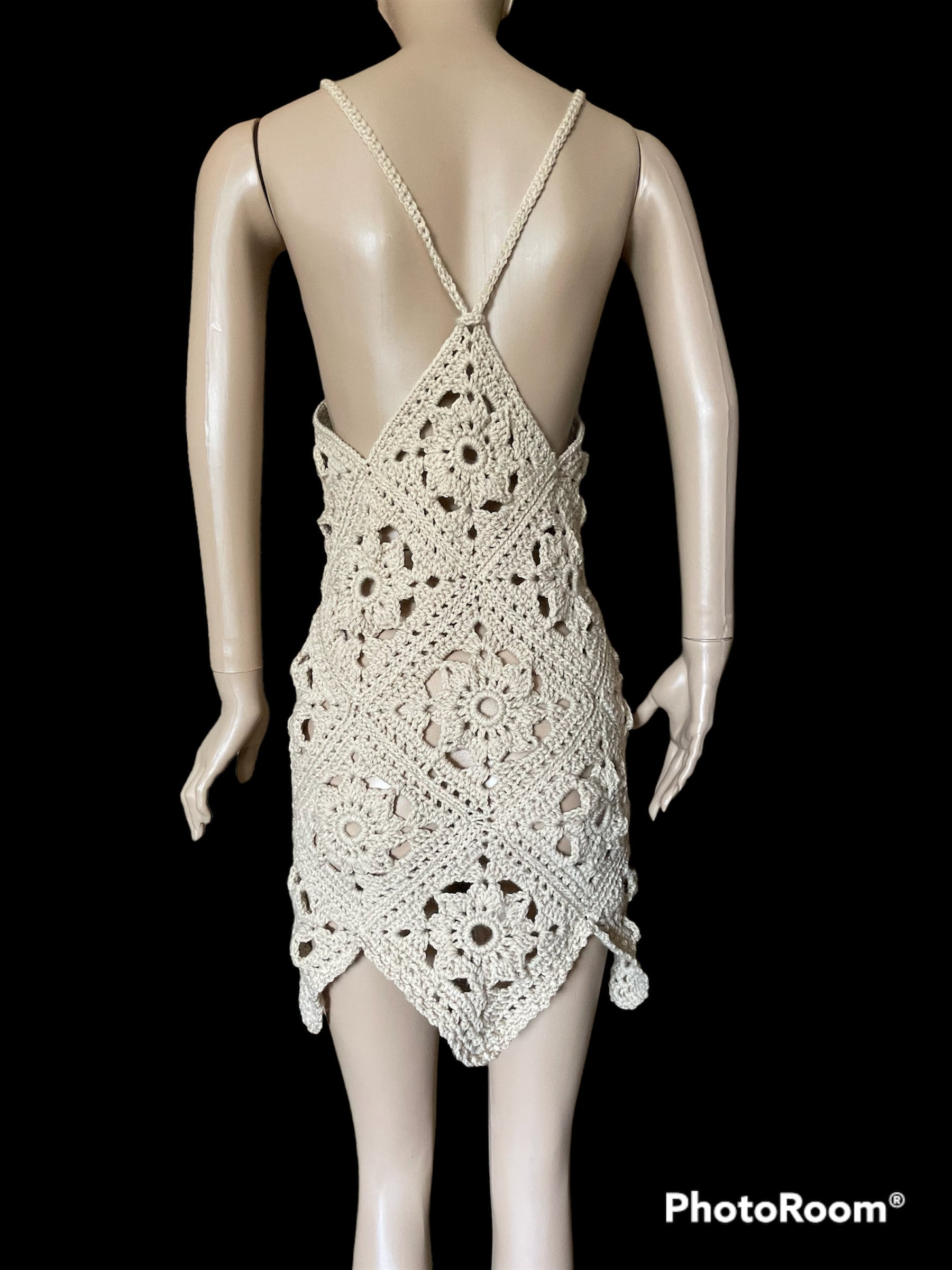 Boho Crochet Beach Cover Dress - Etsy