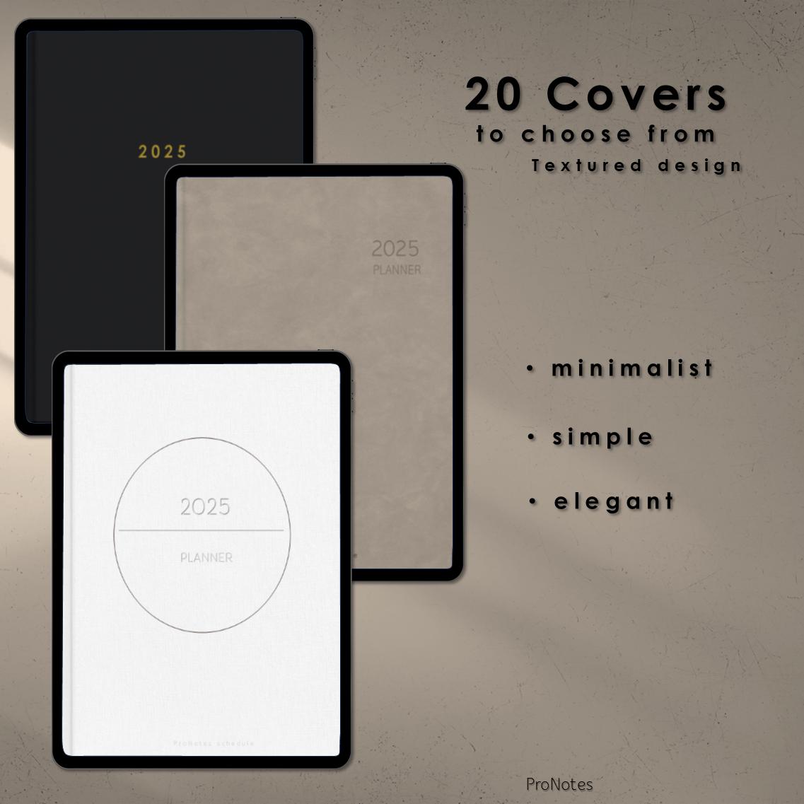 2025 Minimalist Planner, 2025 Digital Planner, Goodnotes Planner ...