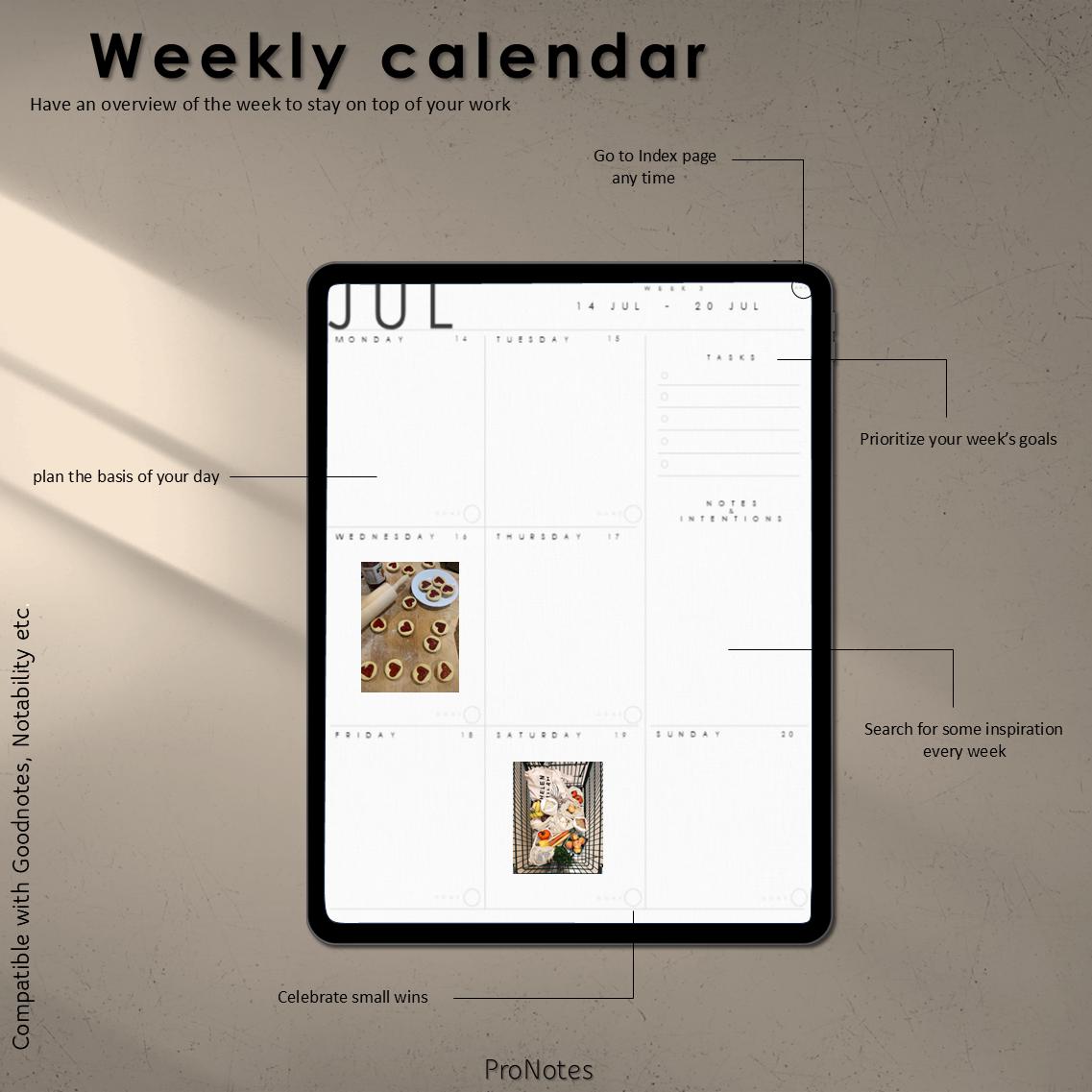 2025 Minimalist Planner, 2025 Digital Planner, Goodnotes Planner ...