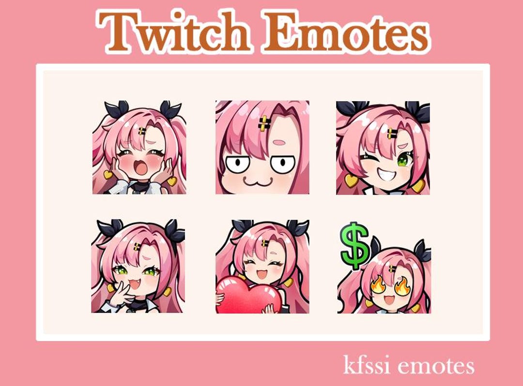 Nicole Demara Emotes Zenless Zone Zero Emotes | Twitch Emotes - Etsy