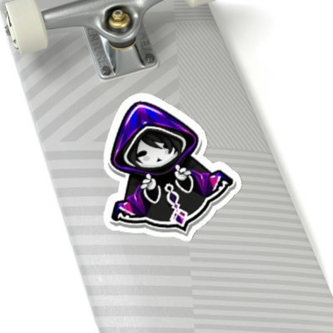 Dnd Necromancer Sticker, TTRPG Necromancer Decal Laptop Sticker Kawaii ...