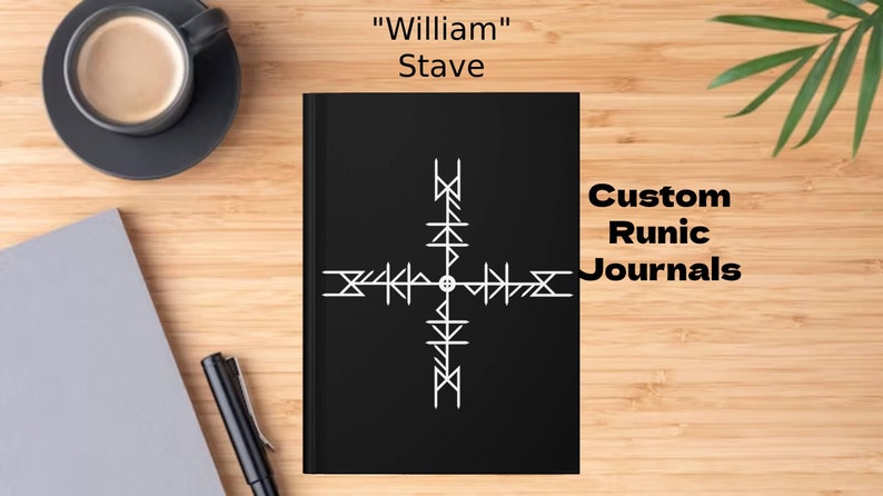 Custom Viking Runes Nordic Elder Futhark Runic Journal - Etsy