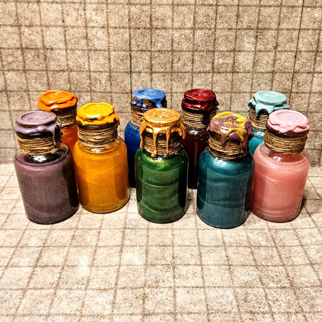 Custom Color Changing Potion, Create Your Own Elixir for Cosplay Bottle TTRPG and Personalized ...