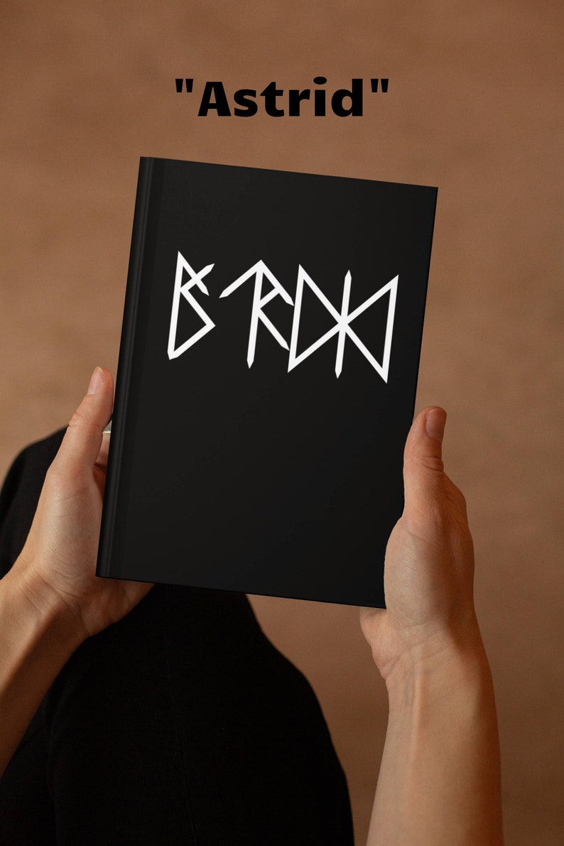 Custom Viking Runes Nordic Elder Futhark Runic Journal - Etsy