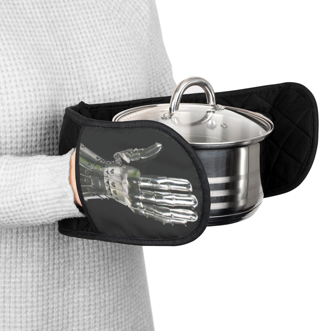 Medieval Metal Gauntlet Mitt, Oven Glove Funny Gift for Chef Utensil ...