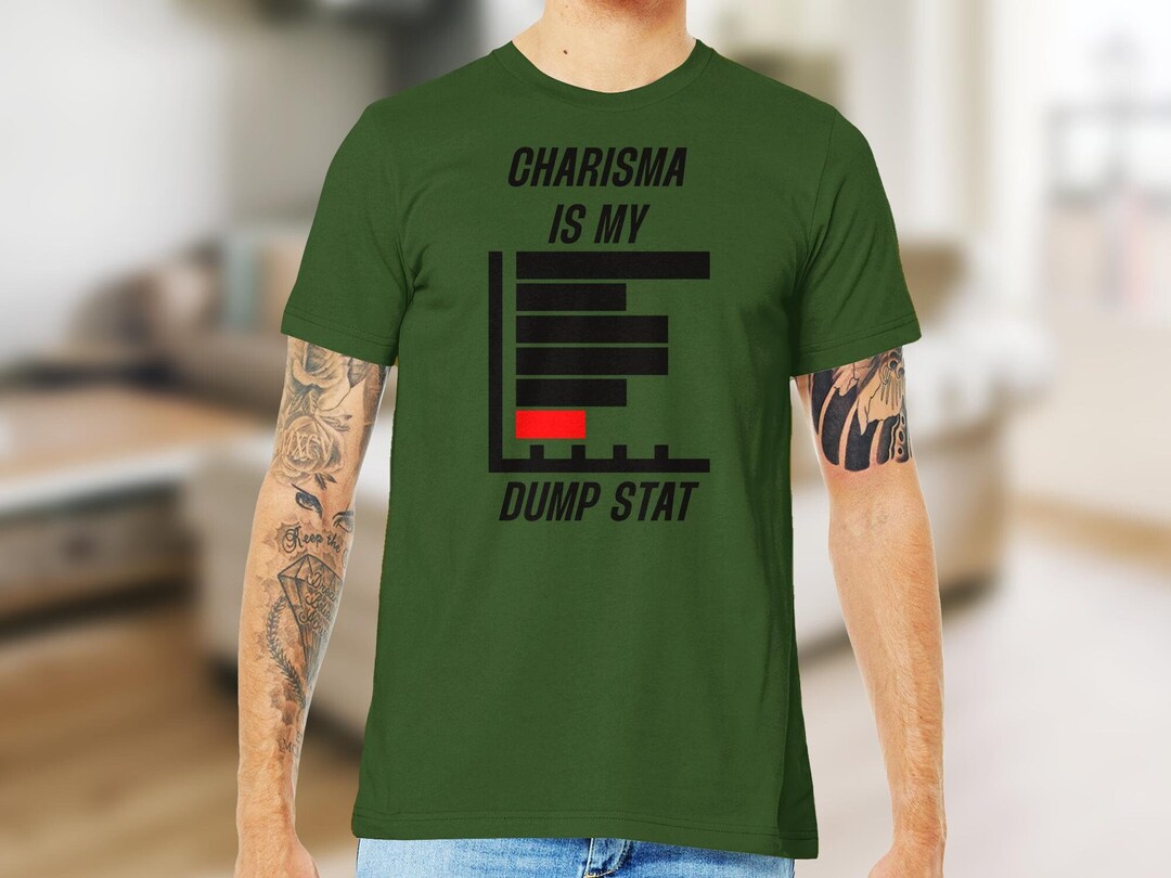 Funny Dnd Charisma Shirt Unisex Shirt TTRPG Character Sheet - Etsy