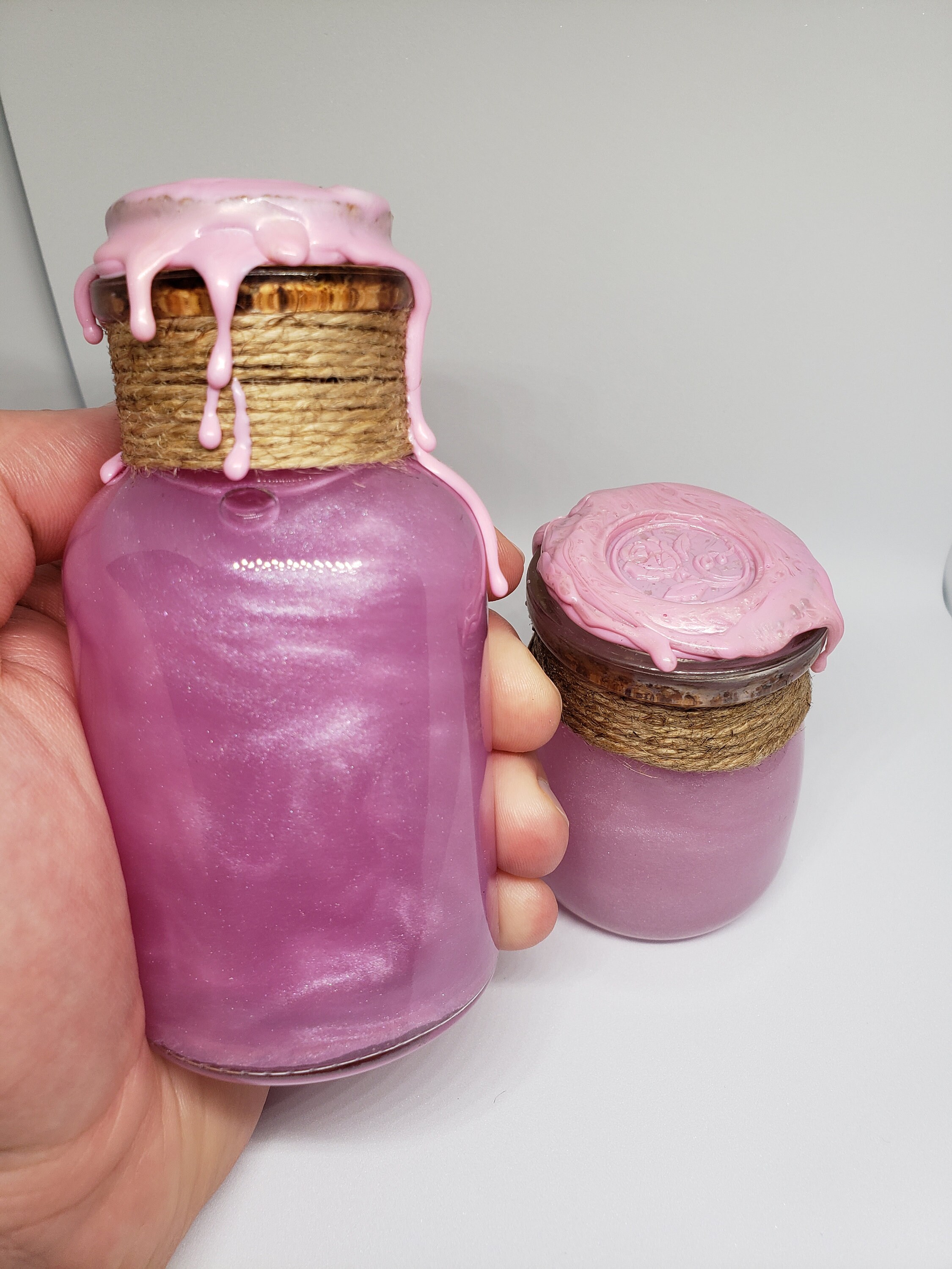 Magic Love Potion in Glass Vial Color Changing Potion of Love With Wax ...