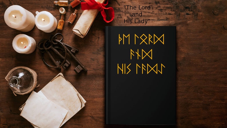 Custom Viking Runes Nordic Elder Futhark Runic Journal - Etsy
