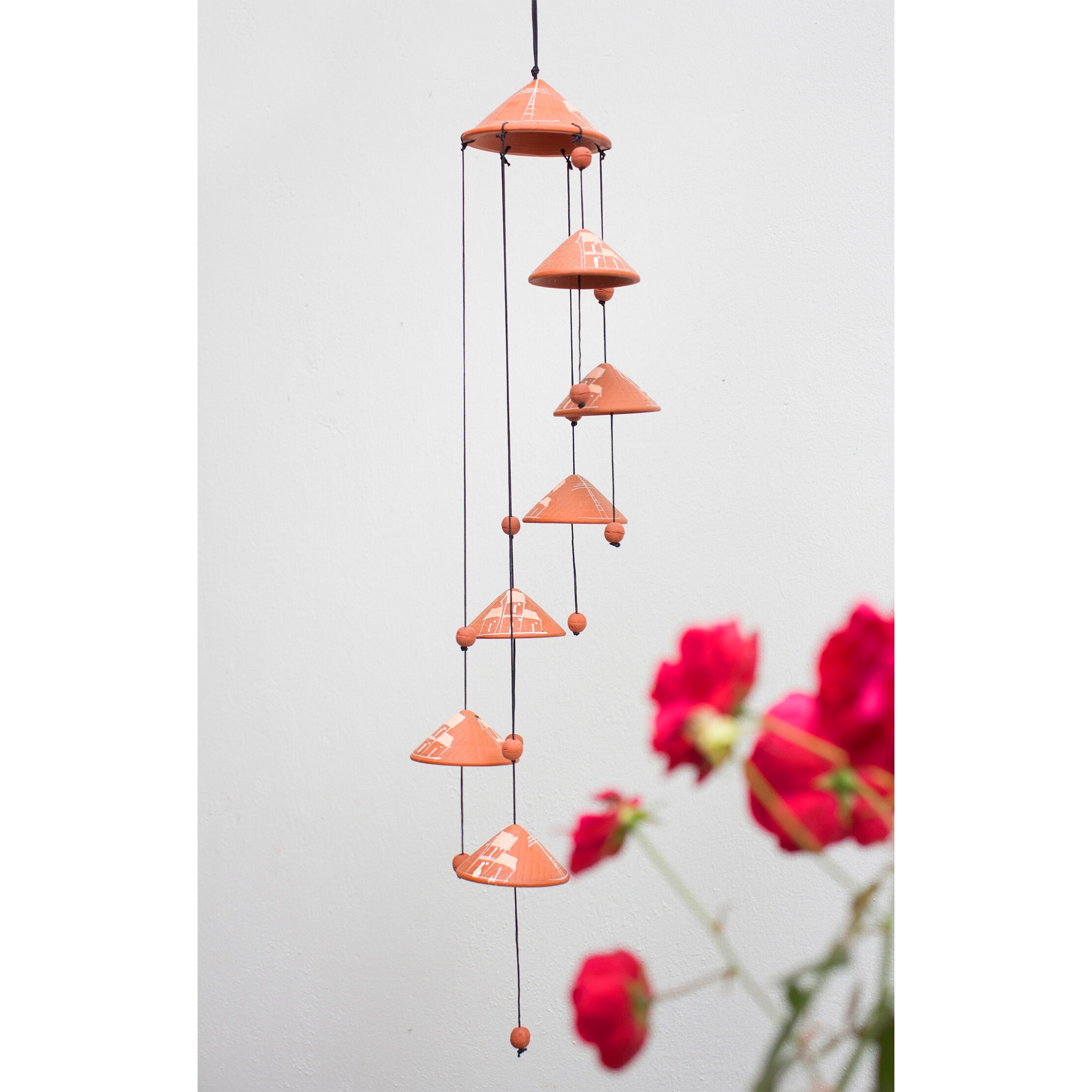 Ceramic Wind Chimes Outdoor Decoration - Etsy