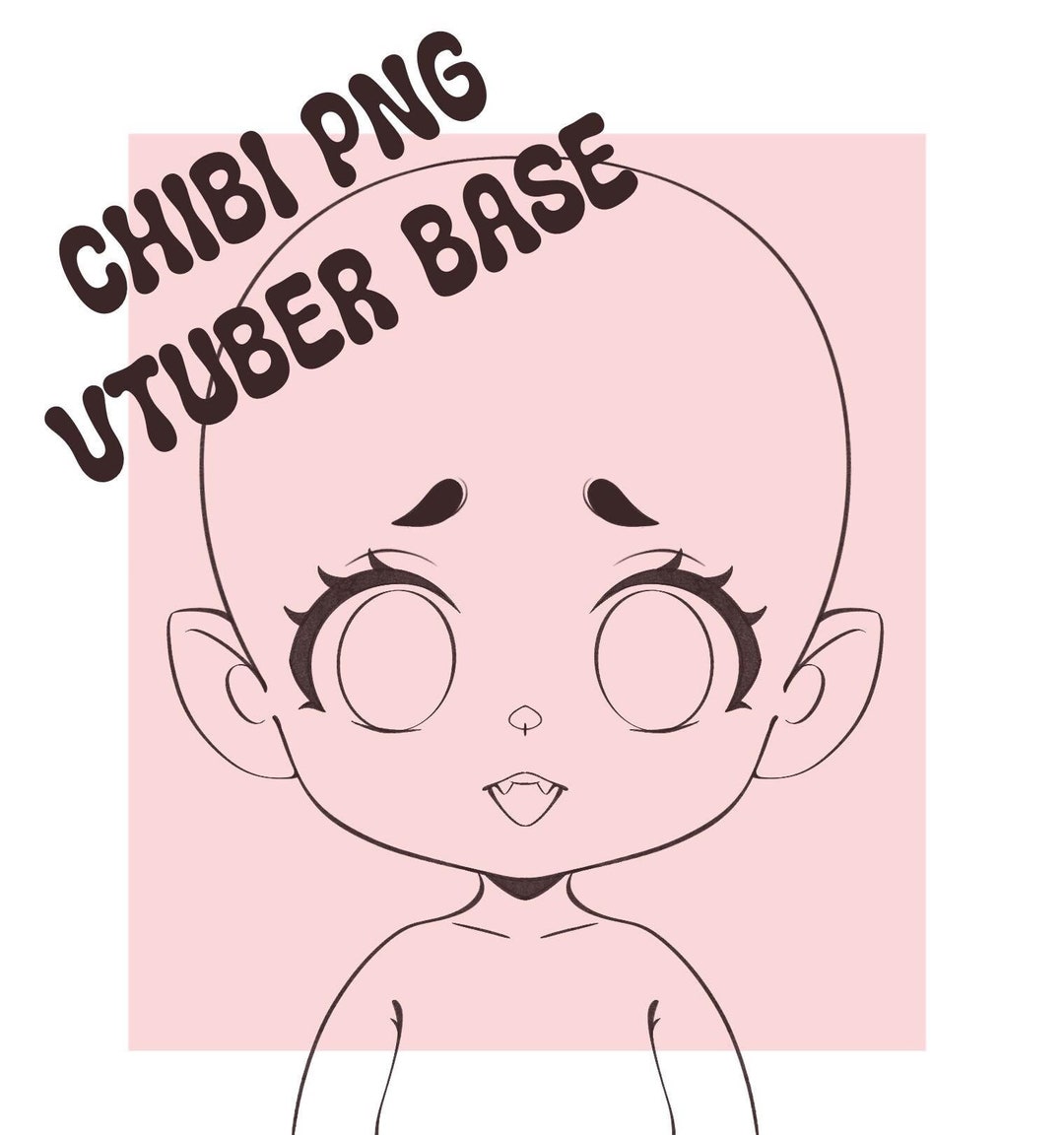 Chibi Png Vtuber Base - Etsy
