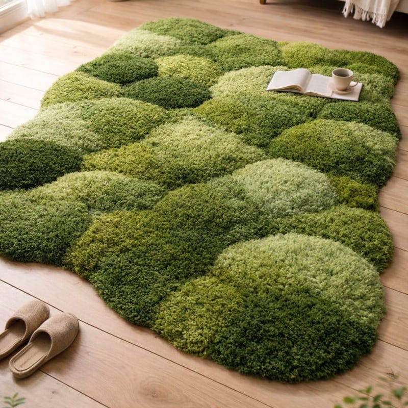 Moss Rug - Etsy
