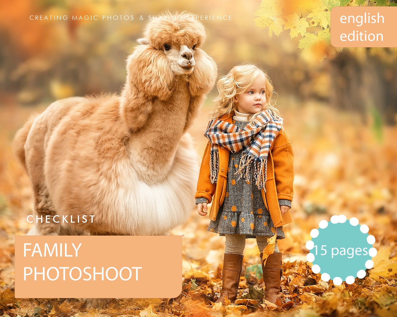 CHECK LIST Family Session Client and Photographer Guide With Content ...