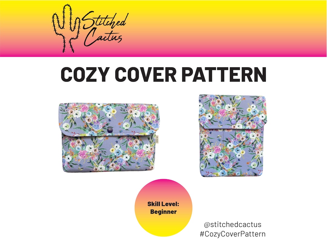 Ereader Pouch Sewing Pattern DIGITAL DOWNLOAD, Cute Kindle Cover ...