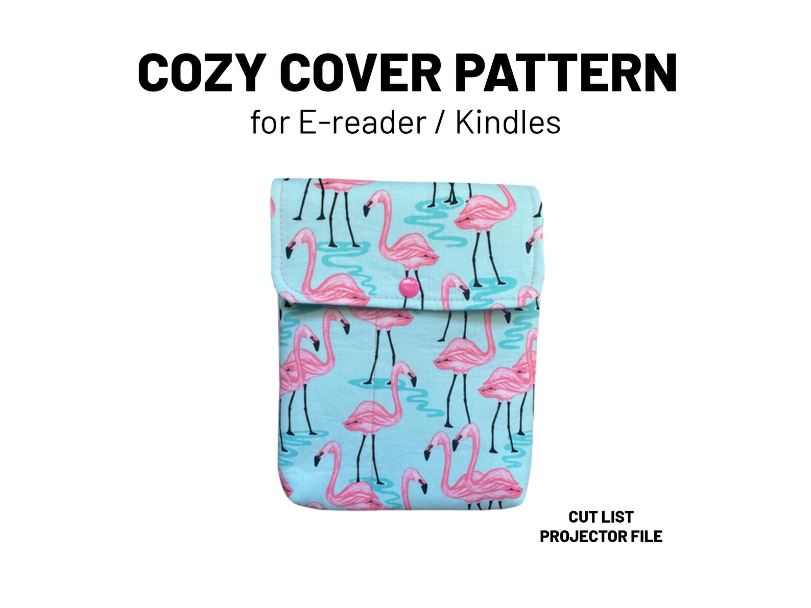 Ereader Pouch Sewing Pattern DIGITAL DOWNLOAD, Cute Kindle Cover ...
