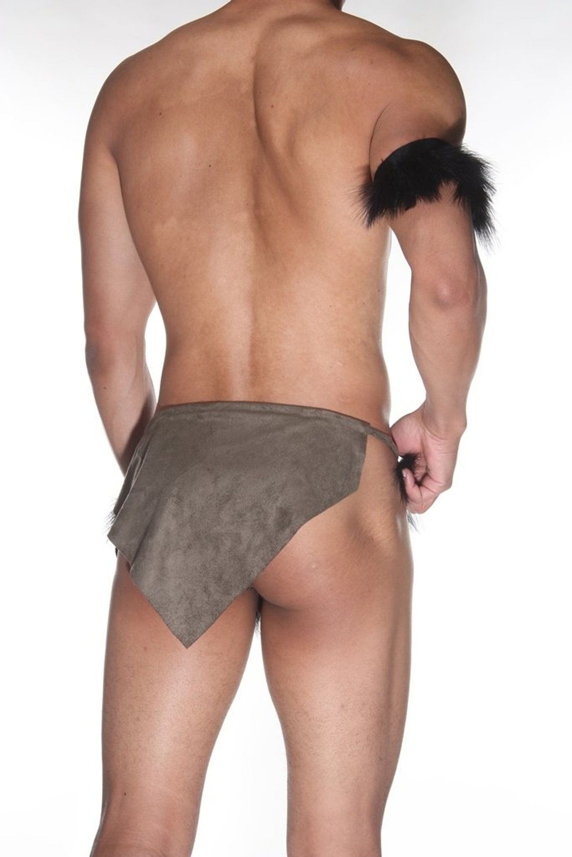 Tarzan Costume Loincloth Man Skirt Mens Underwear After Etsy