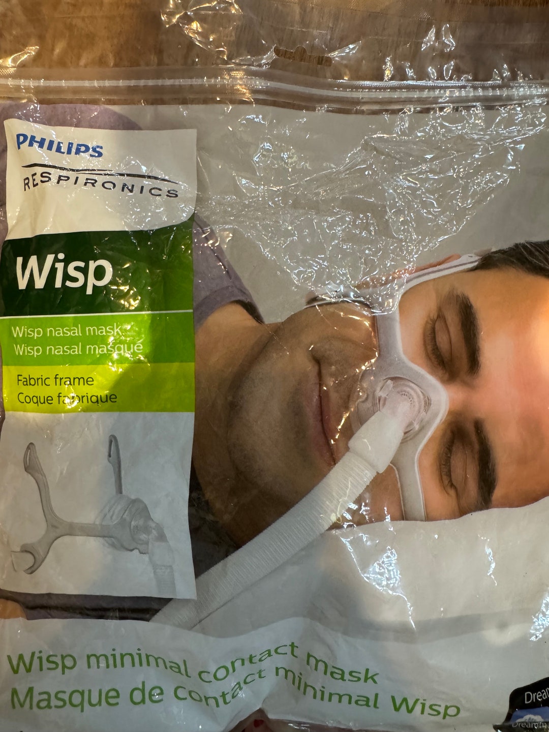 Wisp Nasal Mask Fabric W/o Headgear - Etsy