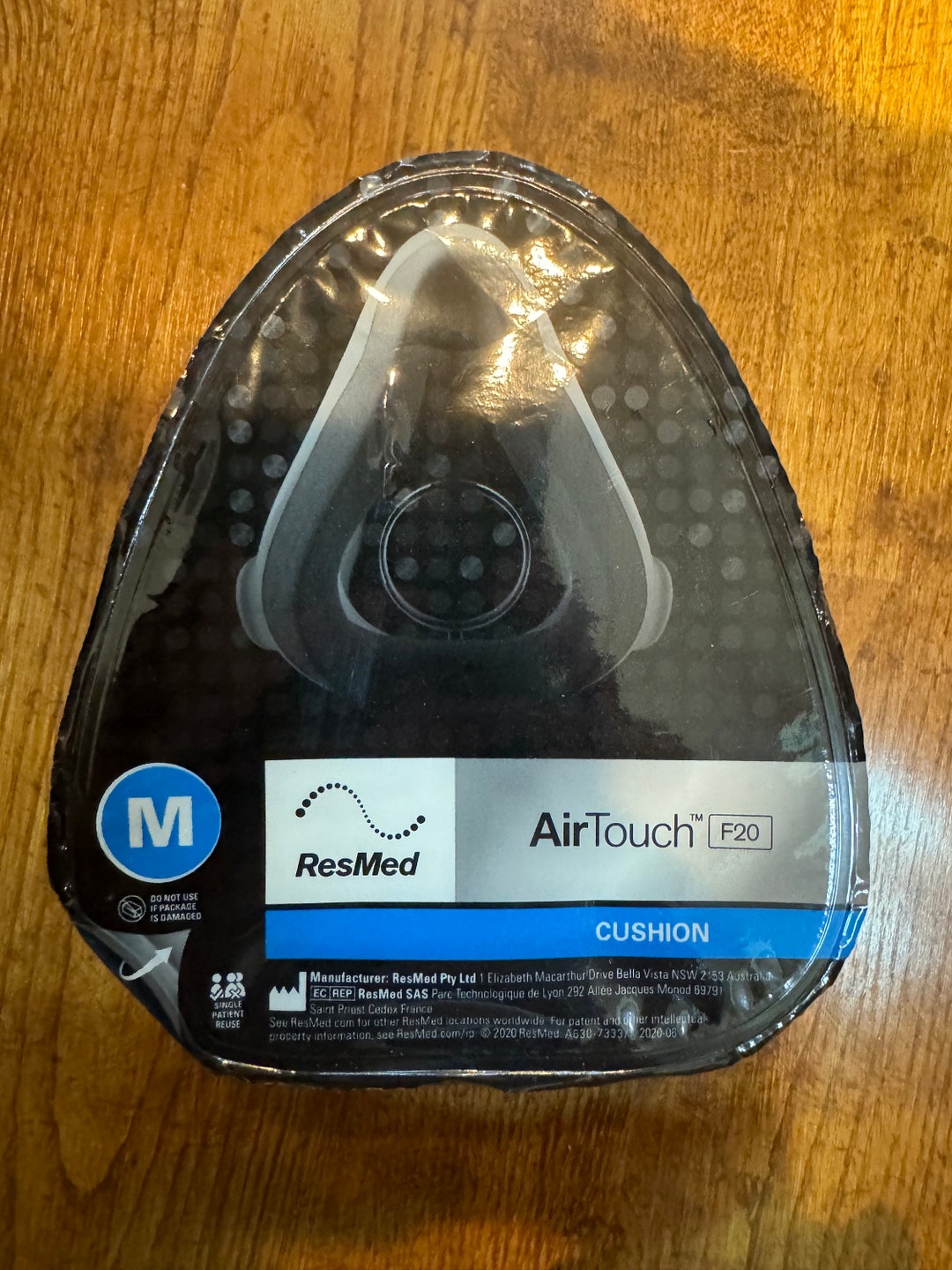 Resmed Airtouch F20 Memory Foam Full Face Cushion Size MEDIUM - Etsy