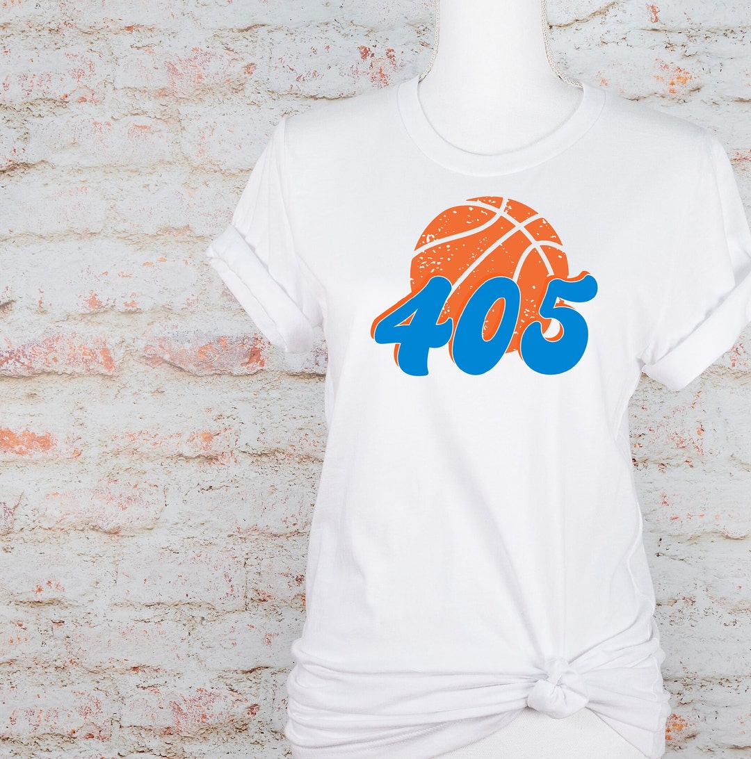 405 Area Code - Basketball T-shirt - Basketball - OKC Thunder Shirt ...