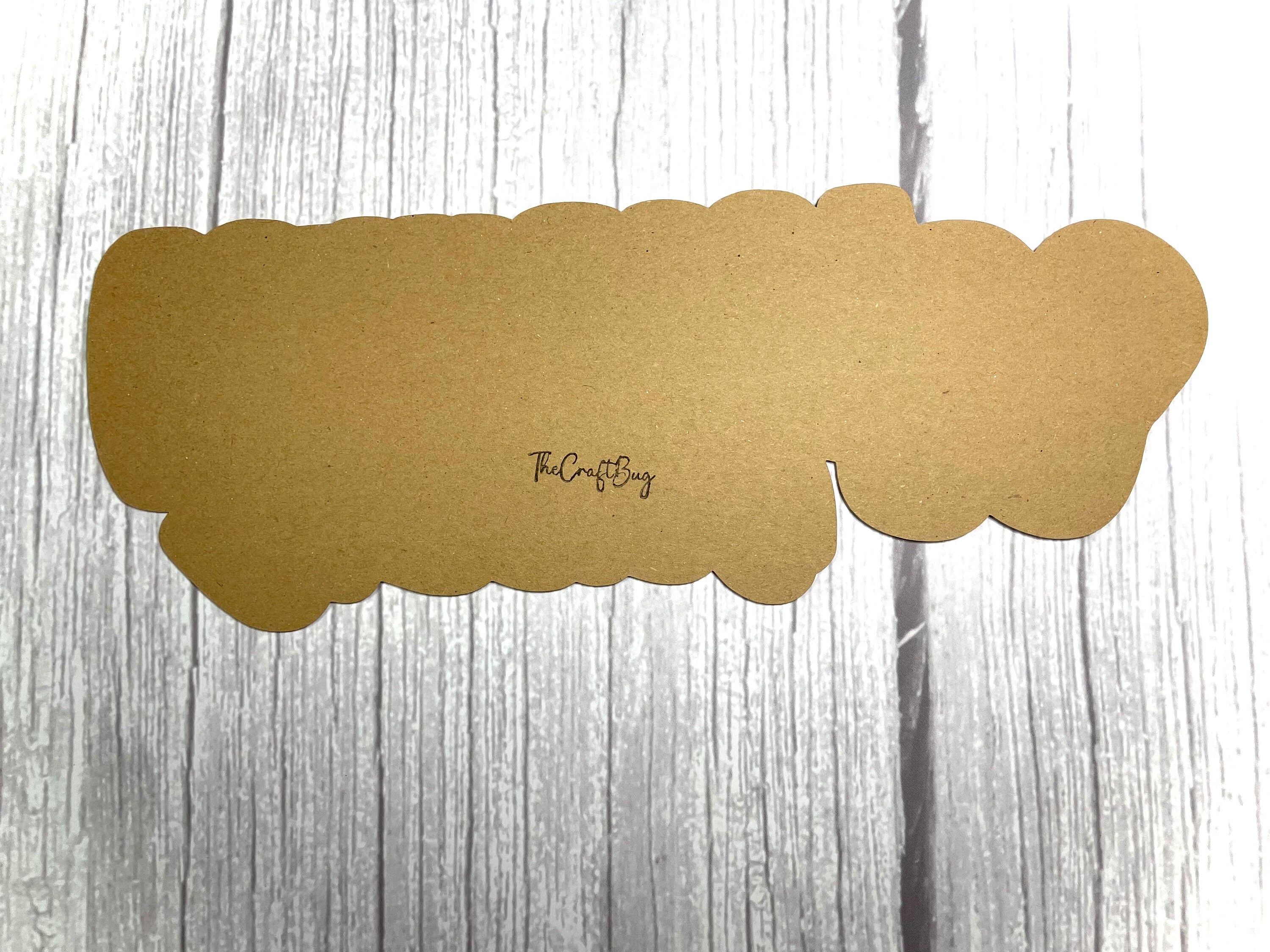 Custom Beach Title Paper Piece, Handmade Die Cut With Custom Icon - Etsy