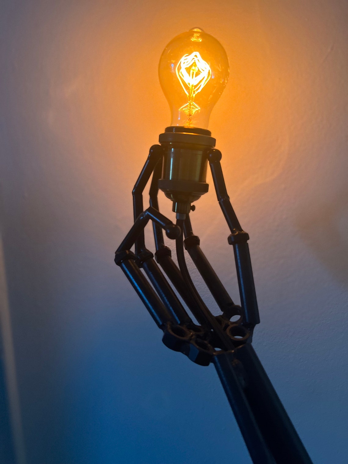 Skeleton Hand Lamp - Etsy