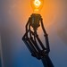 Skeleton Hand Lamp - Etsy