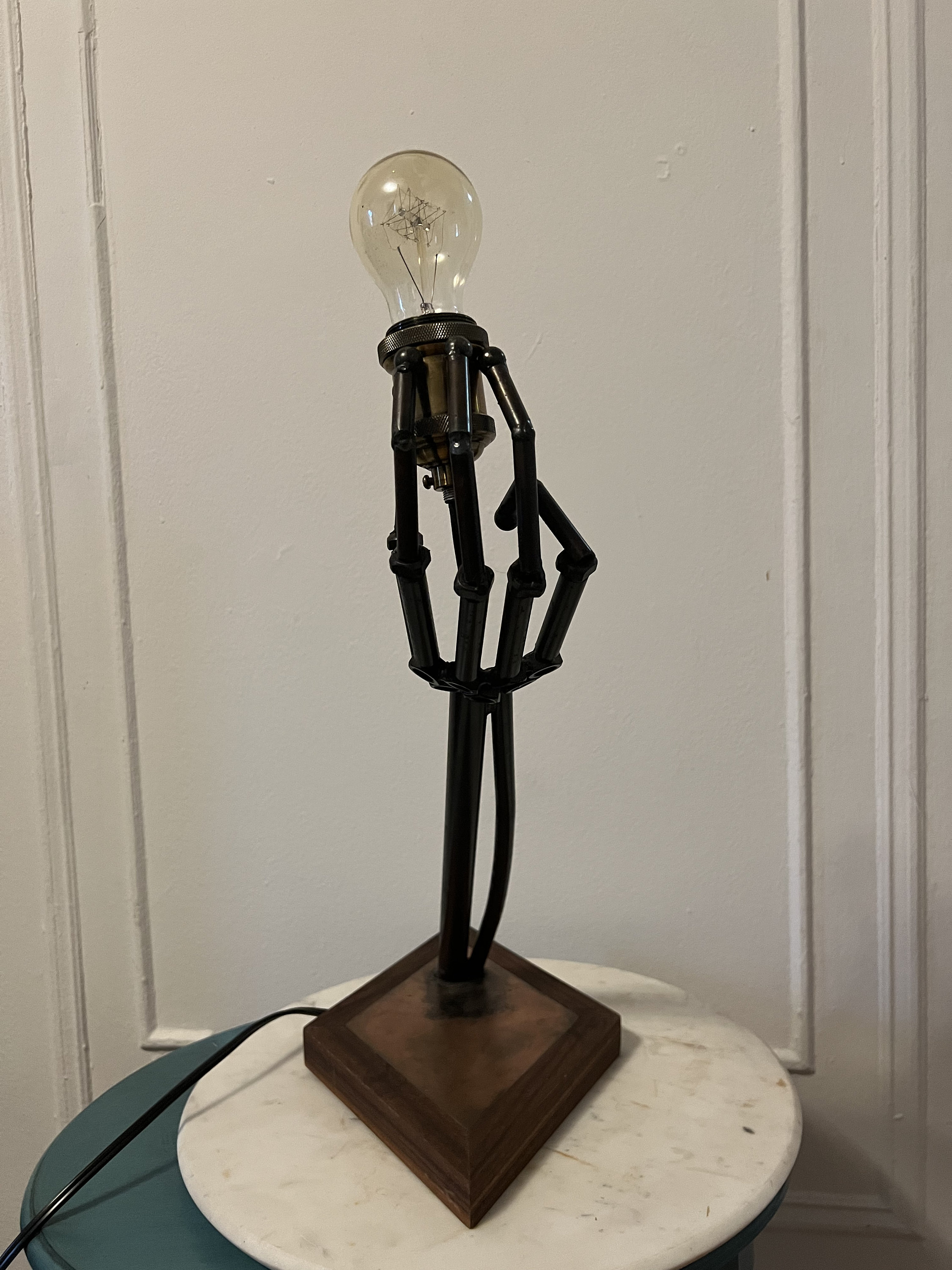 Skeleton Hand Lamp - Etsy