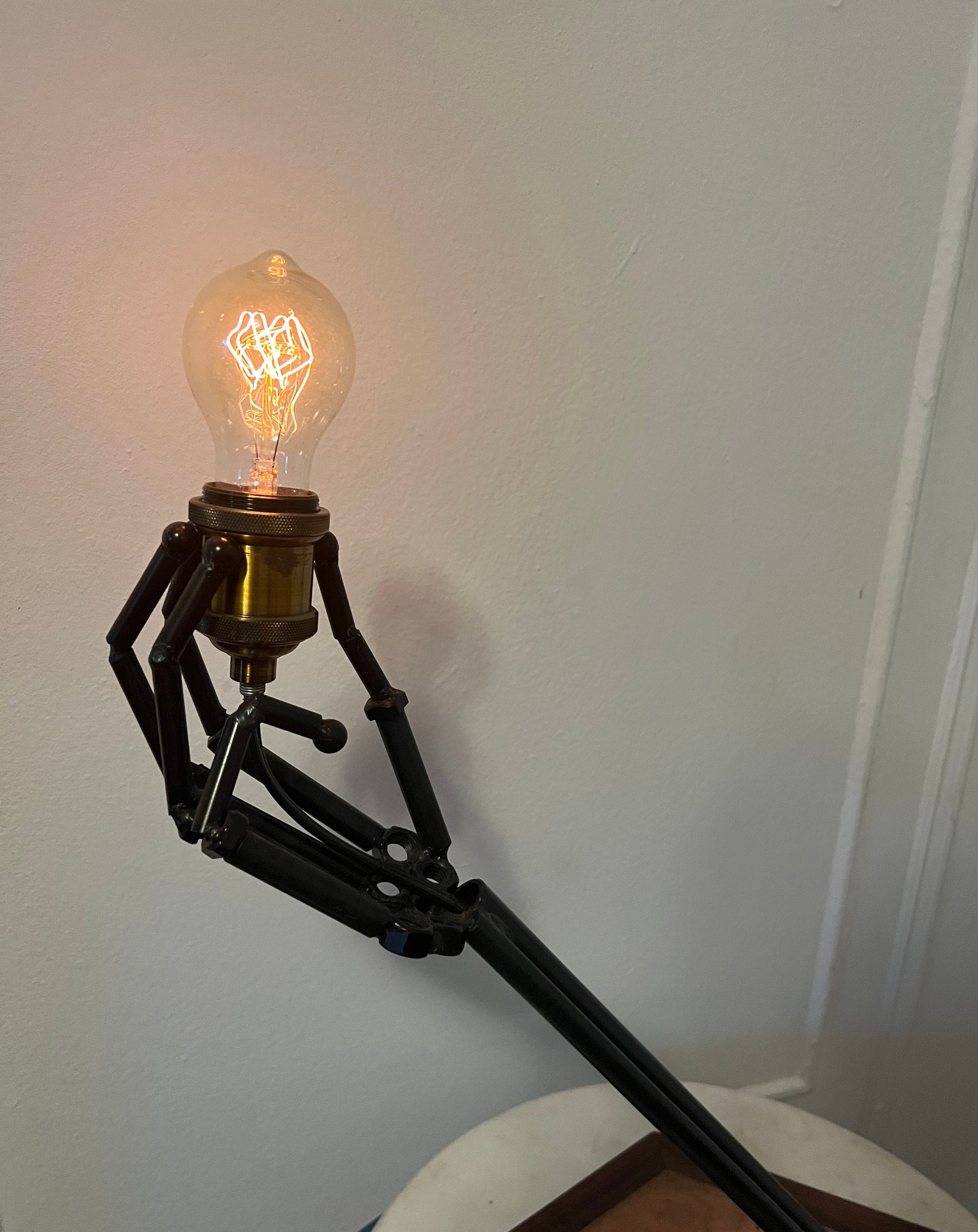Skeleton Hand Lamp - Etsy