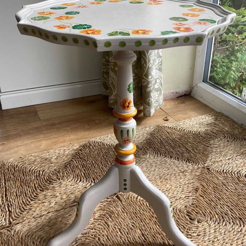 Upcycled Side Table - Etsy UK