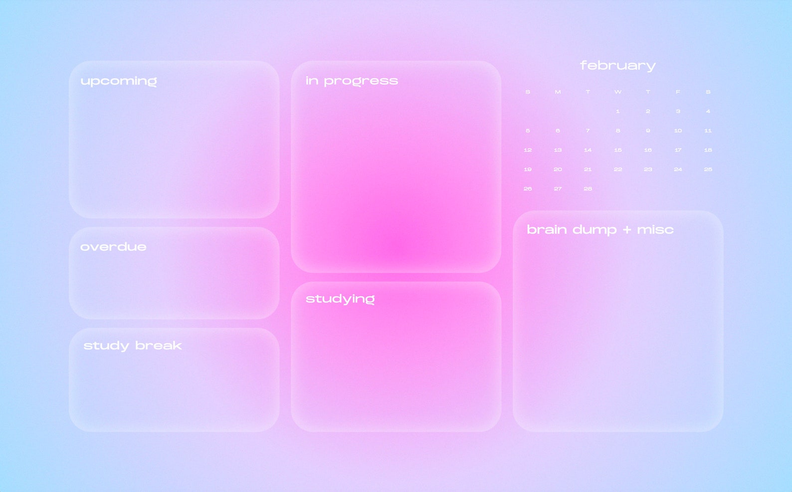 2023-2024 Student Desktop Organizer Wallpapers (36) | Calendar ...