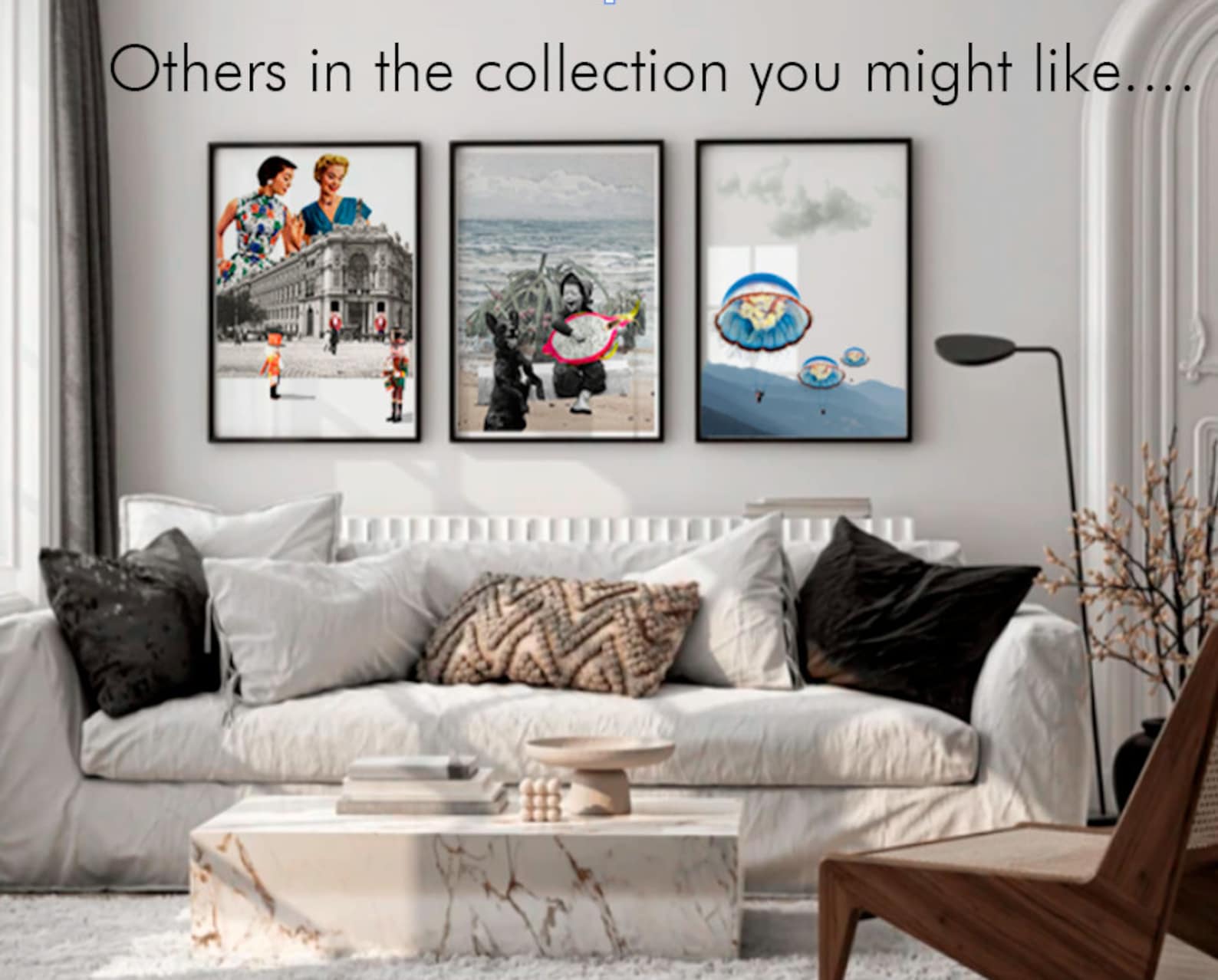 Printable Vintage Digital Collage Art for Walls, Downloadable ...