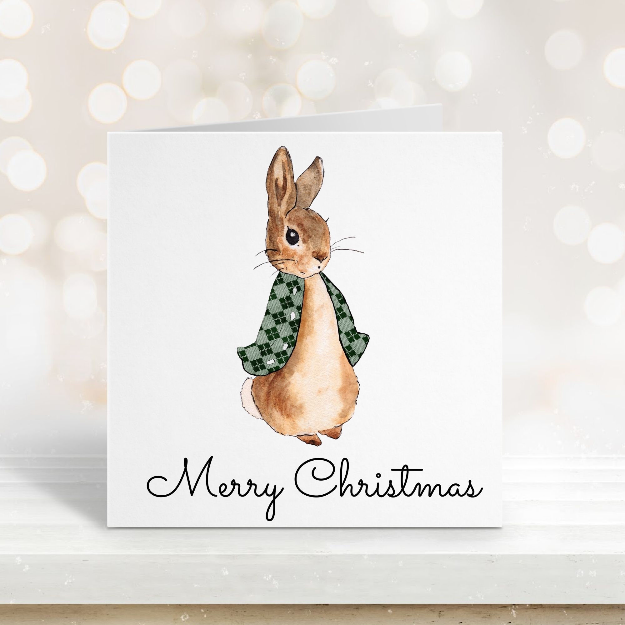 Peter Rabbit Christmas PNG, Peter Rabbit Sublimation Design, Bunny in ...