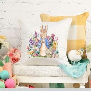 Peter Rabbit Spring Flowers PNG, Easter Sublimation Design, Easter ...