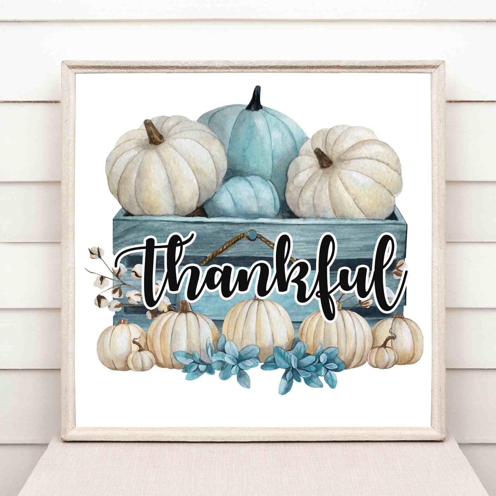 Thankful Pumpkin PNG, Fall Sublimation Designs, Thanksgiving ...