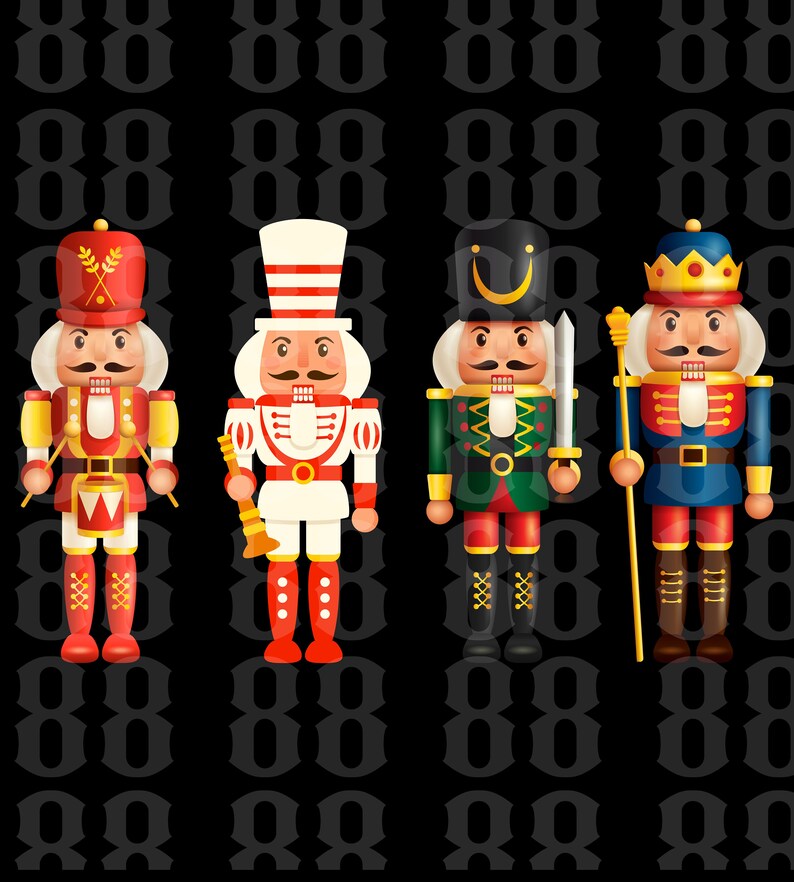 Nutcracker Png Nutcracker Christmas Digital Design Xmas Png - Etsy