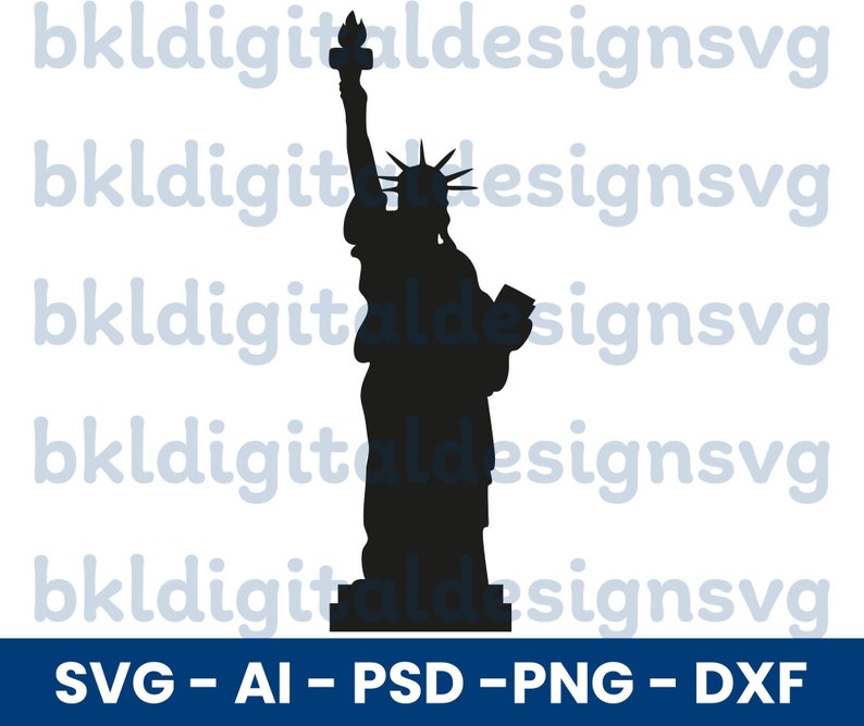 Statue of Liberty Svg | Statue of Liberty | Symbol of New York | SVG ...