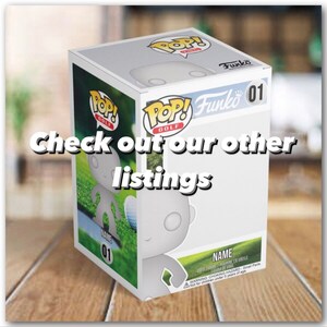 Funko Pop Custom Box Template. Digital Download Pop Rides Funko Vinyl ...