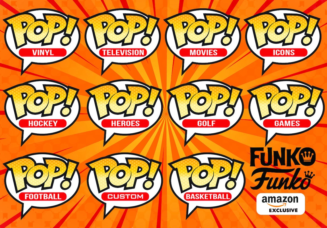 Funko Pop Logo Digital Download PNG File Transparent - Etsy Canada