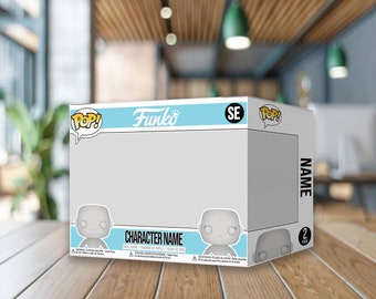 Funko Box Template - Etsy
