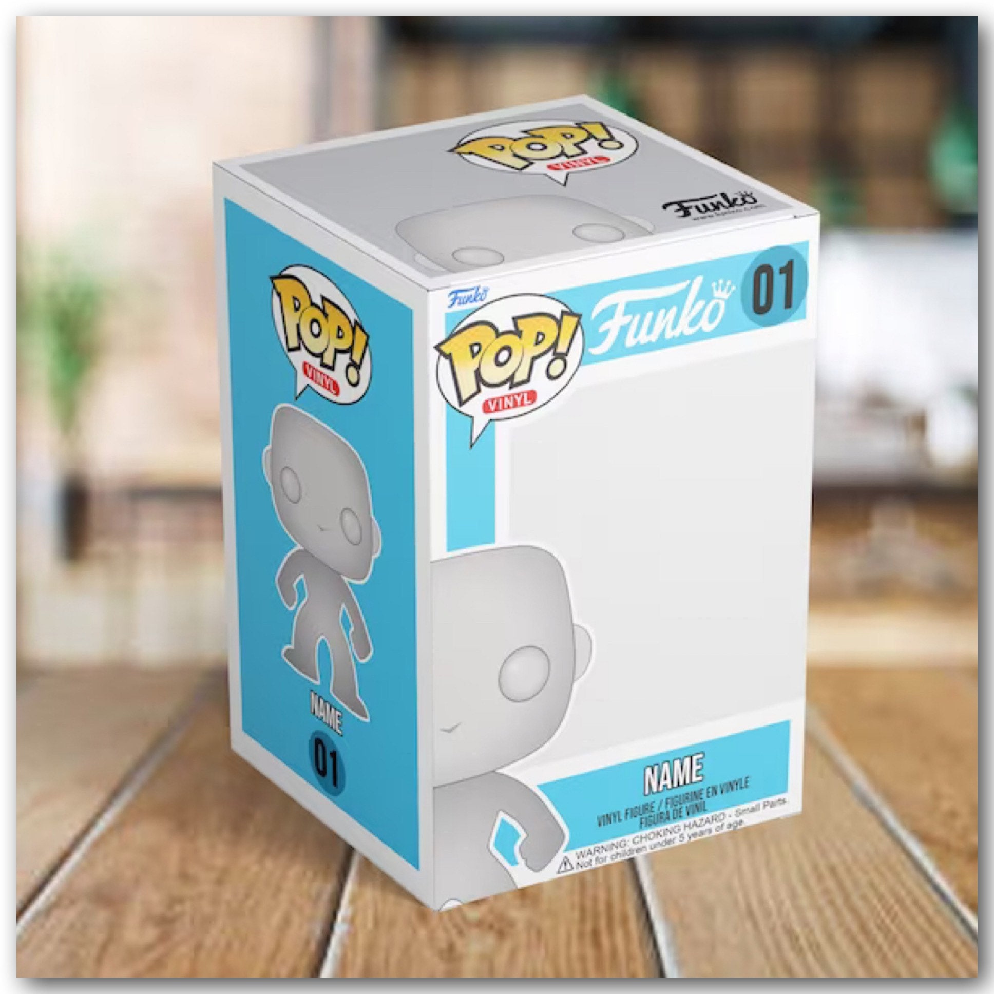 Funko Football. Custom Funko Pop Box Template. DIY Digital - Etsy