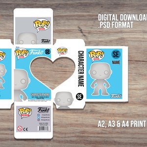 Funko Pop 2 PACK Vinyl Custom Heart Both Right and Left Side Boxes ...