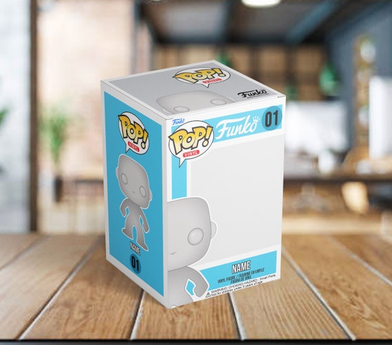 Funko Pop Vinyl Custom Box Template. Digital Download PSD File - Etsy ...