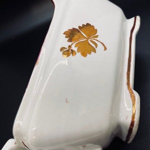 Hard-to-find A.J. Wilkinson Ironstone Tea Leaf Gravy Boat Wilkinson ...