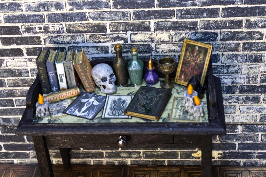 Miniature Necromancy Desk - Etsy