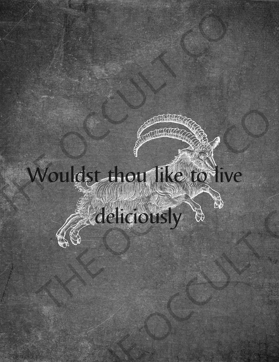 Black Phillip Wall Art - Etsy