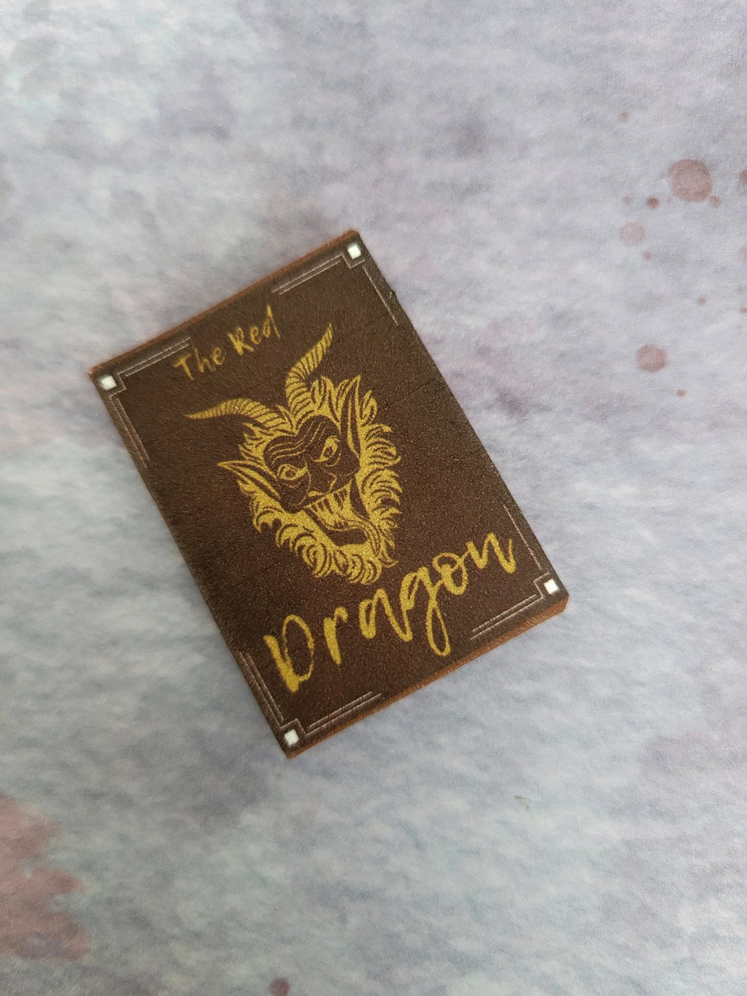 Mini Red Dragon Book - Etsy