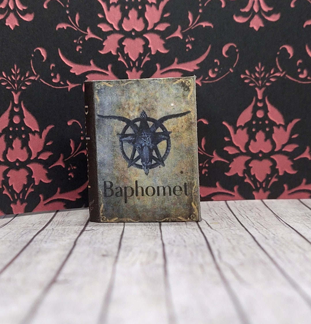 Mini Baphomet Book (illustrated) - Etsy