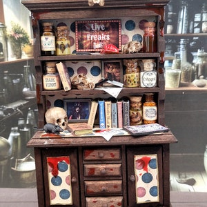 Custom Themed Miniature Cabinets - Etsy