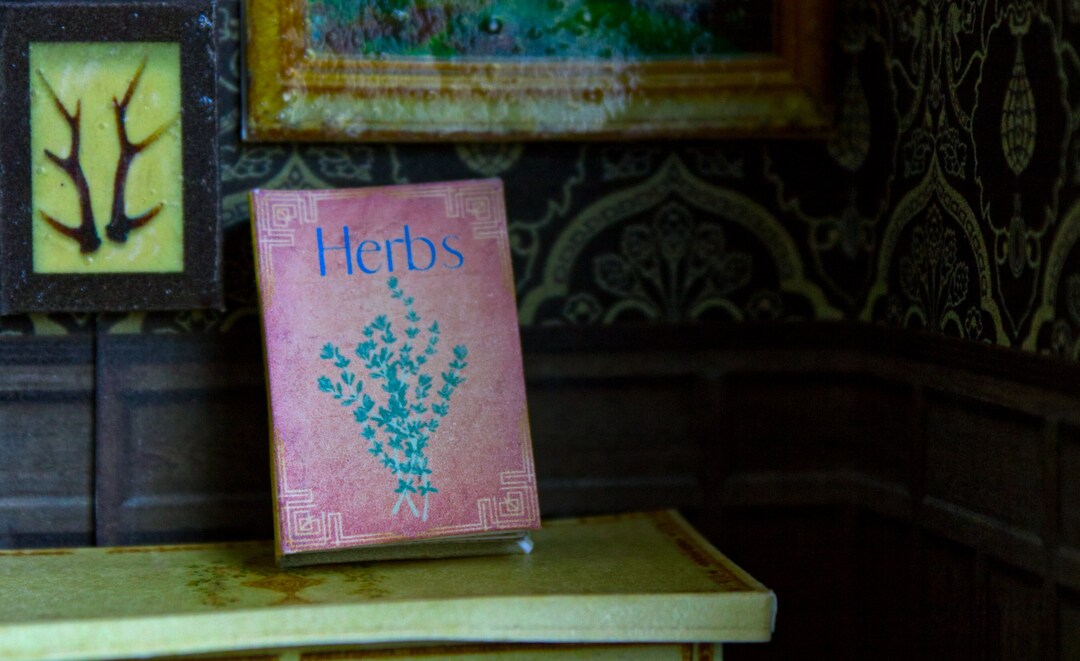 Mini Herbs Book - Etsy