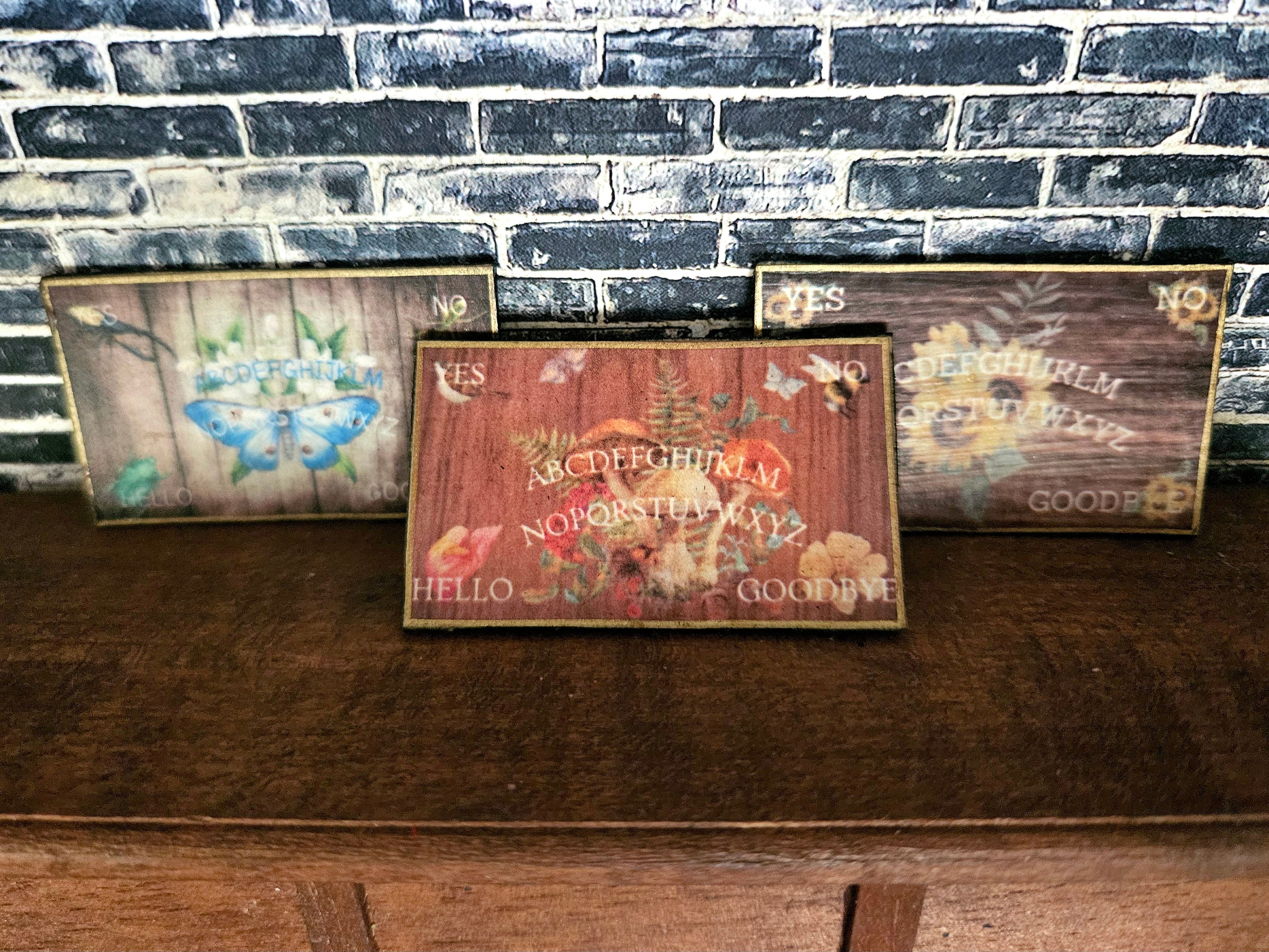 Miniature Cottagecore Spirit Boards - Etsy